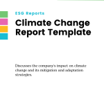 ESG reports Templates - ESG Reports Templates