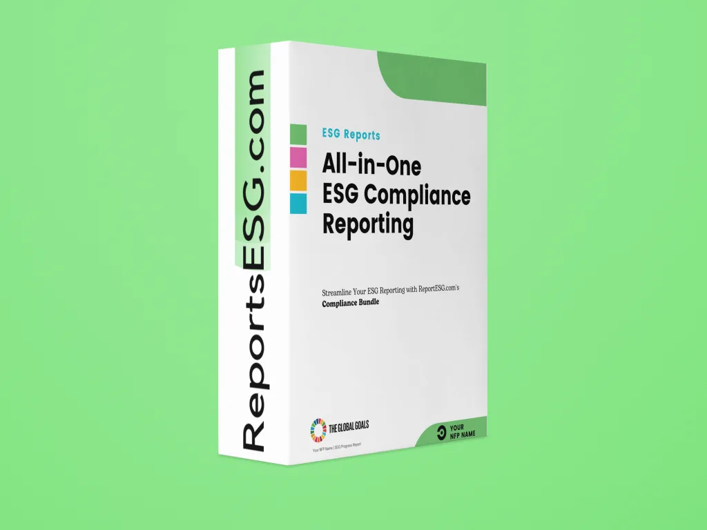 ESG Compliance Reporting Templates Bundle - ESG Reports Templates